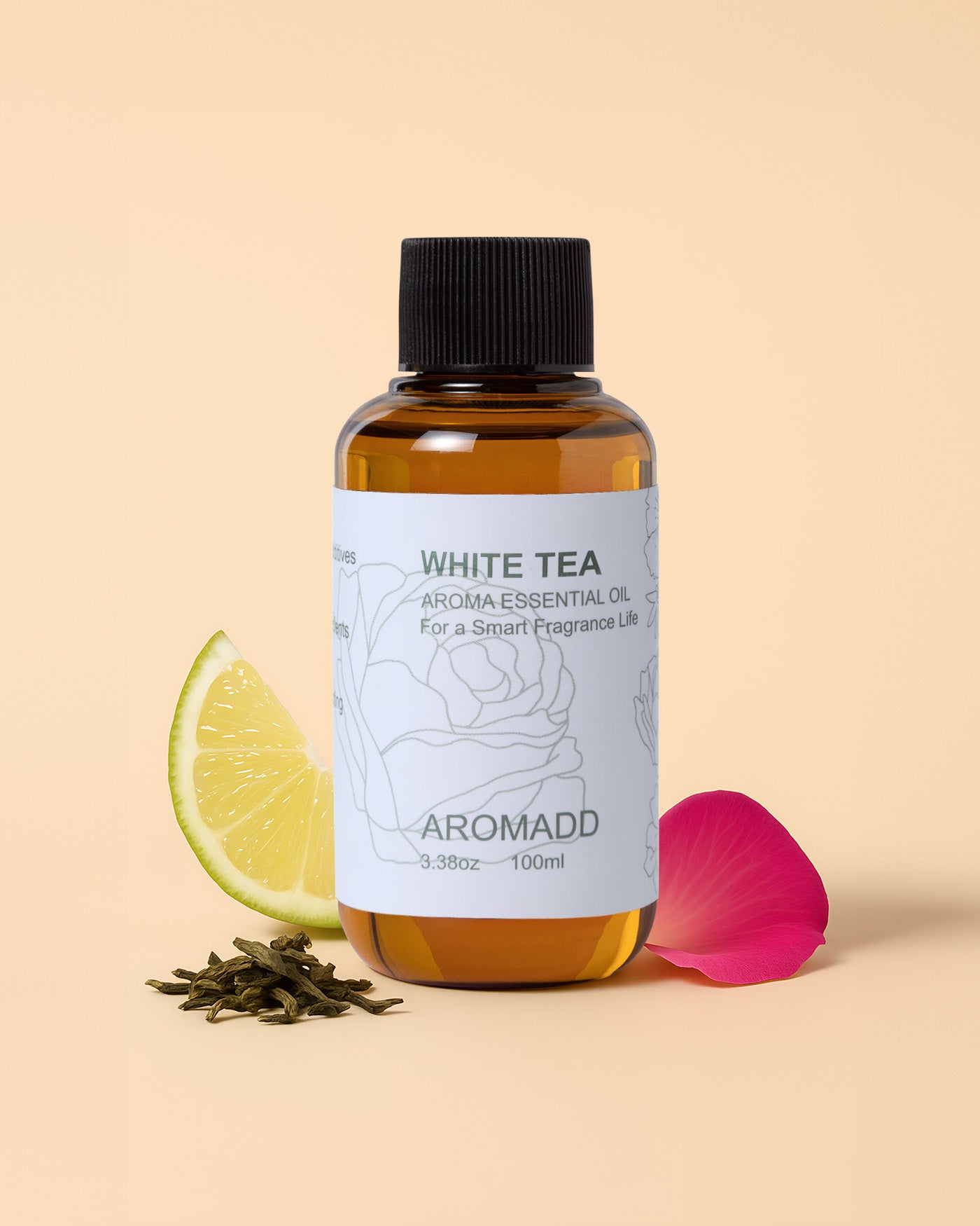 Revitalize Your Space with 100% Pure White Tea Essential Oil - 100ml ...